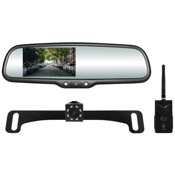 Master Tailgaters Corvette 4.30-Inch Auto Adjusting Brightness LCD Rear ...