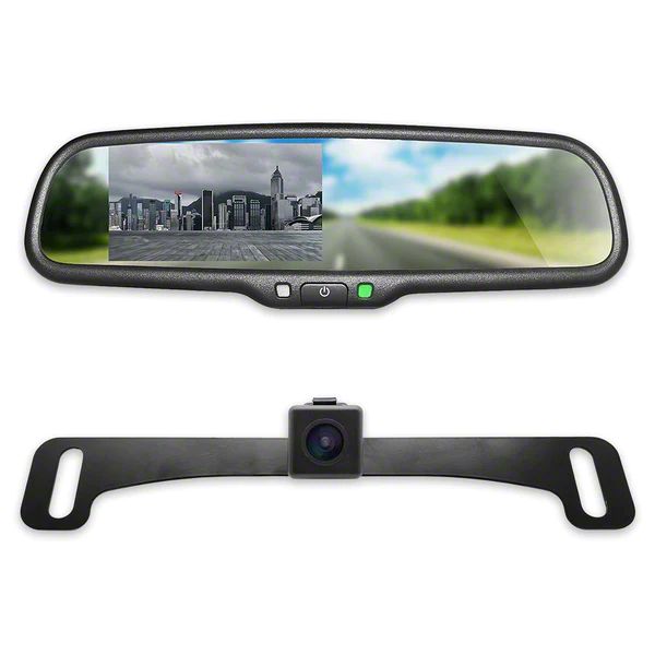 Master Tailgaters Mustang 4.30-Inch Auto Adjusting Brightness LCD Rear ...