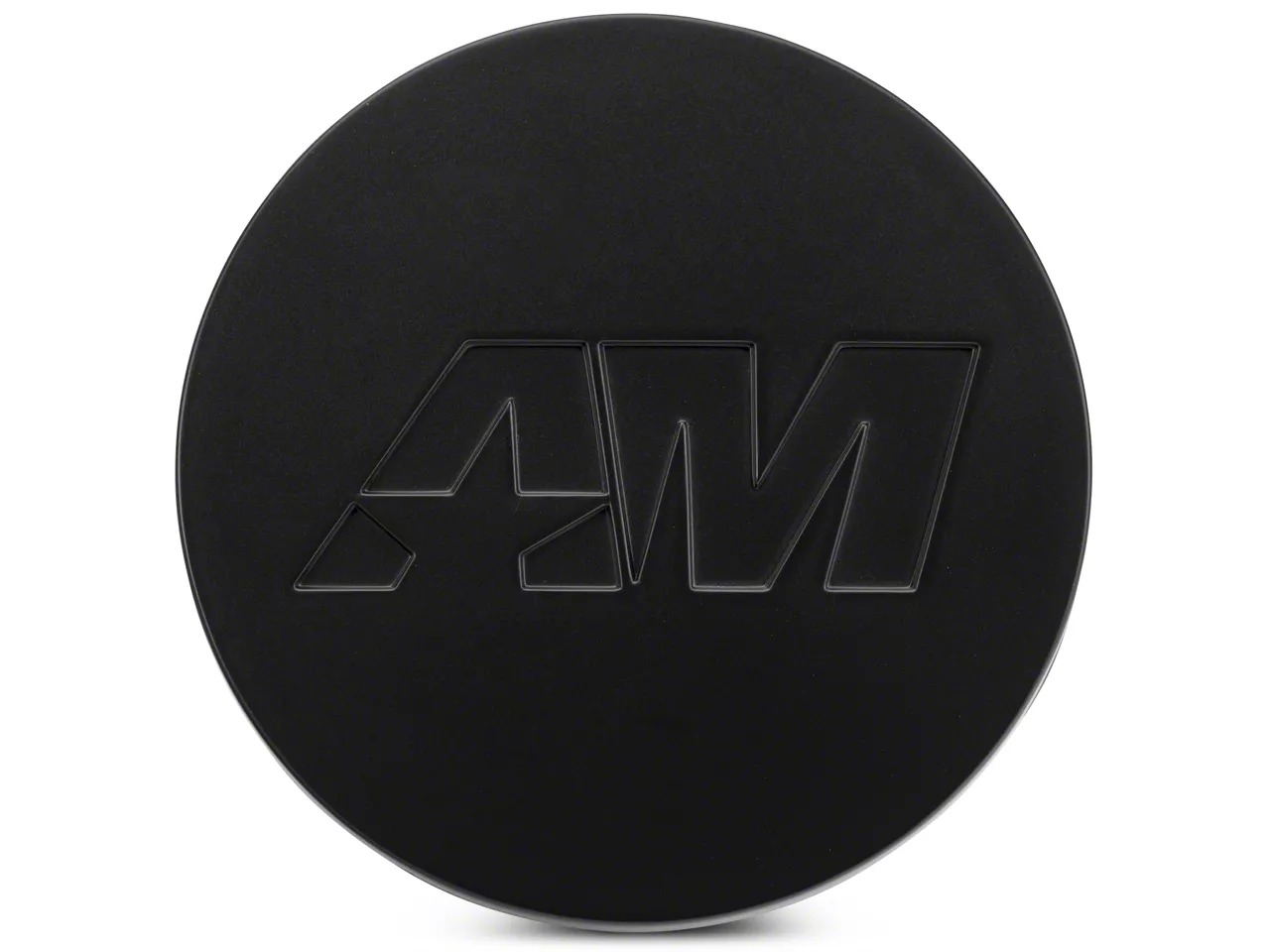 Mustang AmericanMuscle Center Cap Kit; Matte Black (Fits AmericanMuscle ...