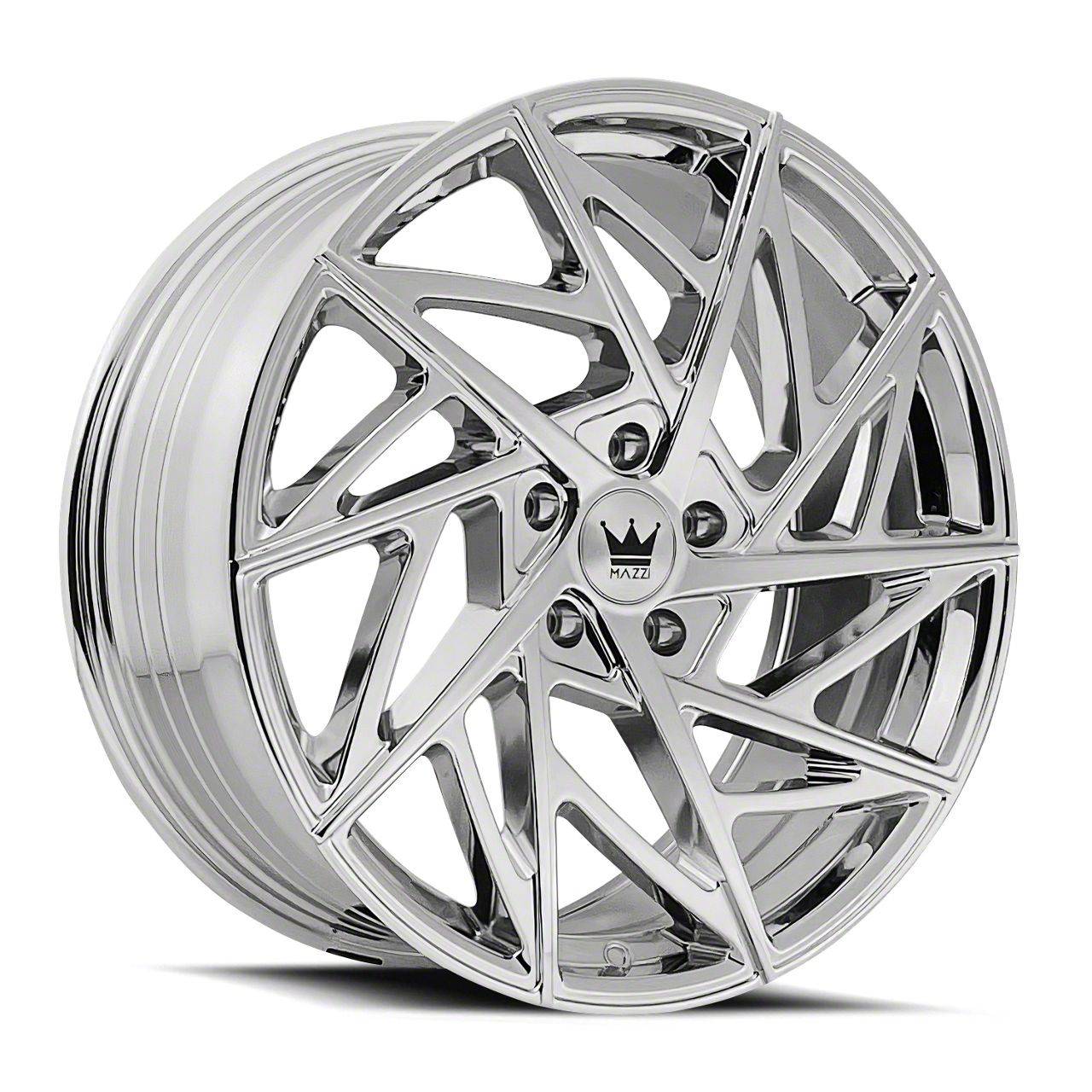 Mazzi Mustang Freestyle Chrome Wheel; 20x8.5 377-2865C (10-14 Mustang ...