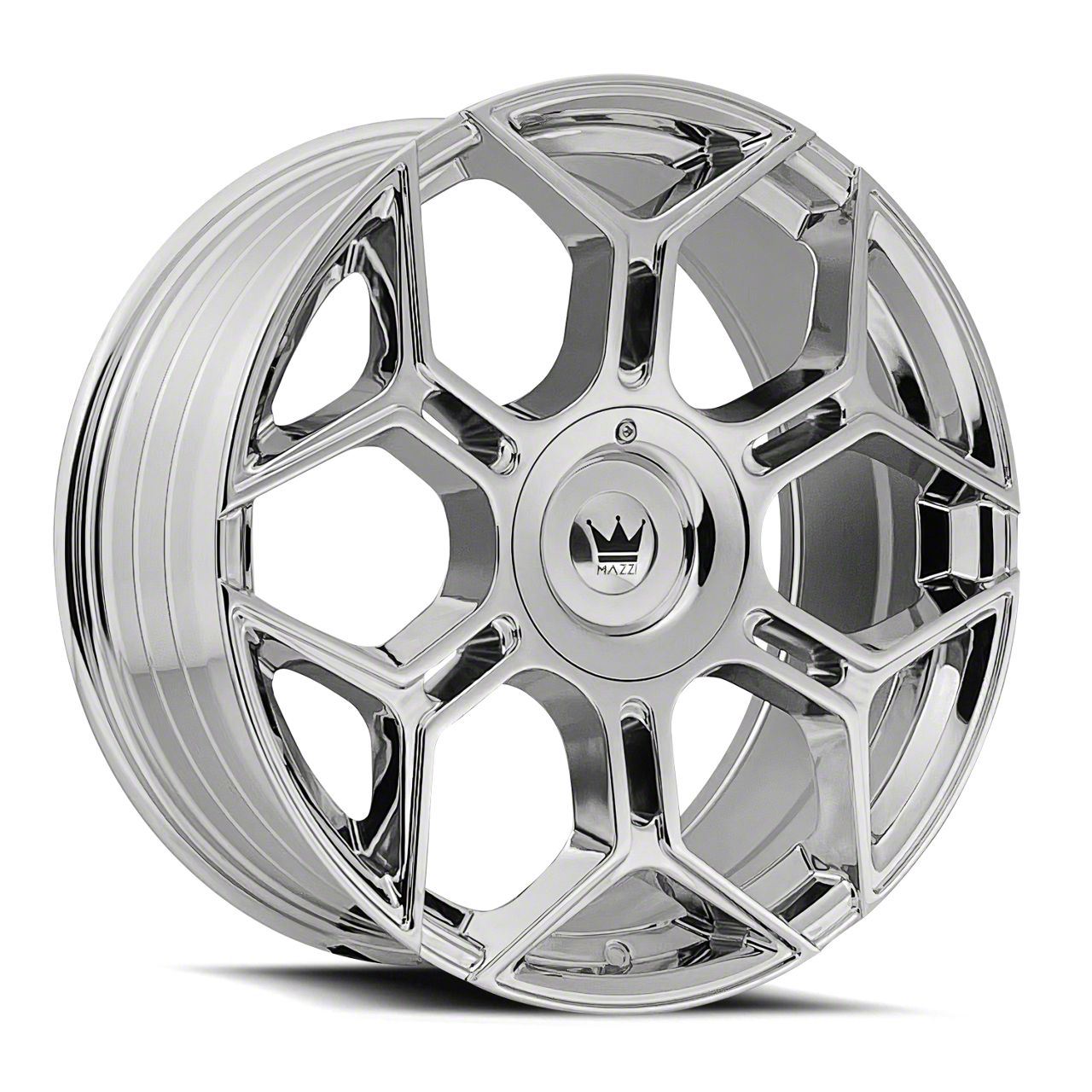Mazzi Mustang Libra Chrome Wheel; 20x8.5; 35mm Offset 379-2814C (99-04 ...