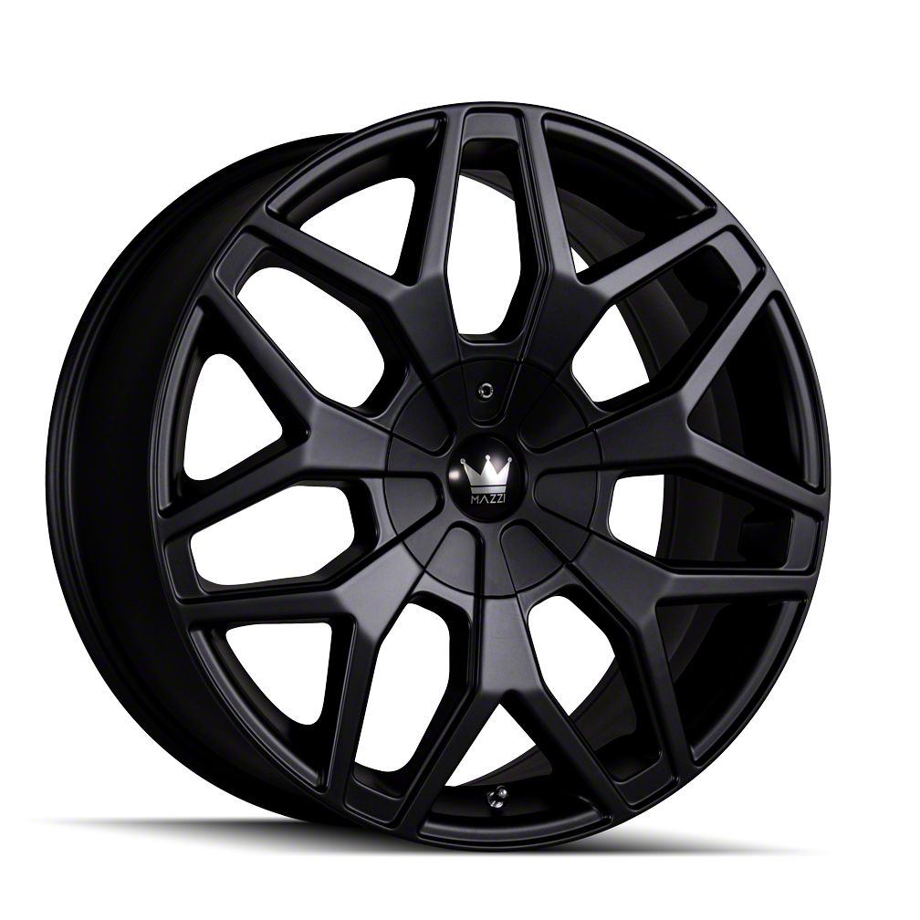 Mazzi Camaro Profile Matte Black Wheel; 20x8.5; 35mm Offset 367-2809MB ...