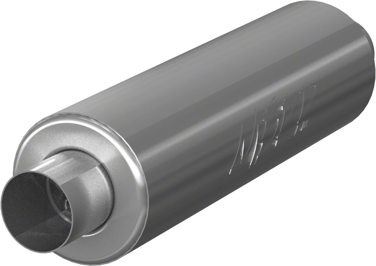 MBRP Challenger Armor Plus Chambered Center/Center Muffler; 3-Inch ...