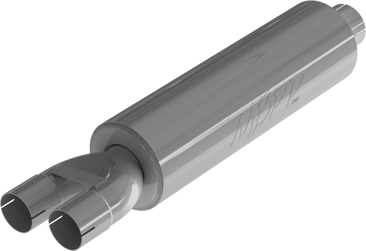 MBRP Corvette Armor Plus Chambered Center/Dual Muffler; 3-Inch Inlet/2. ...
