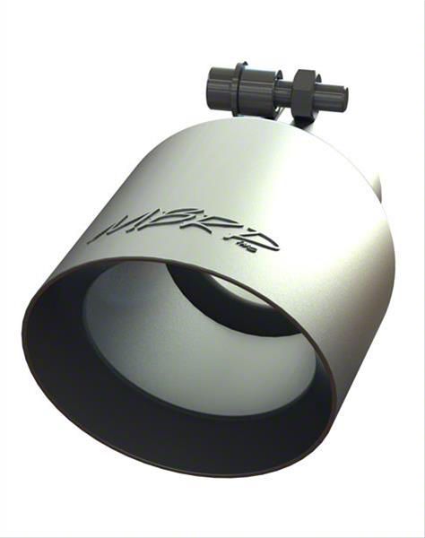 MBRP Mustang 4-Inch Dual Wall Angled Exhaust Tip; Polished T5123 (Fits ...
