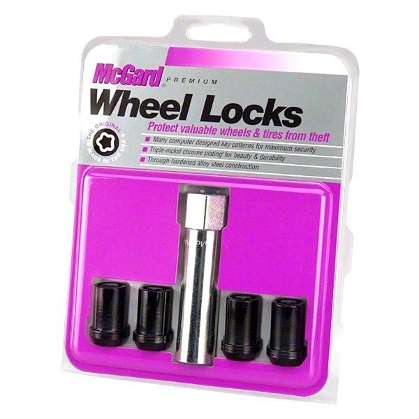 McGard Corvette Black Tuner Style Wheel Lock Set; M12 x 1.5 25357 (97 ...