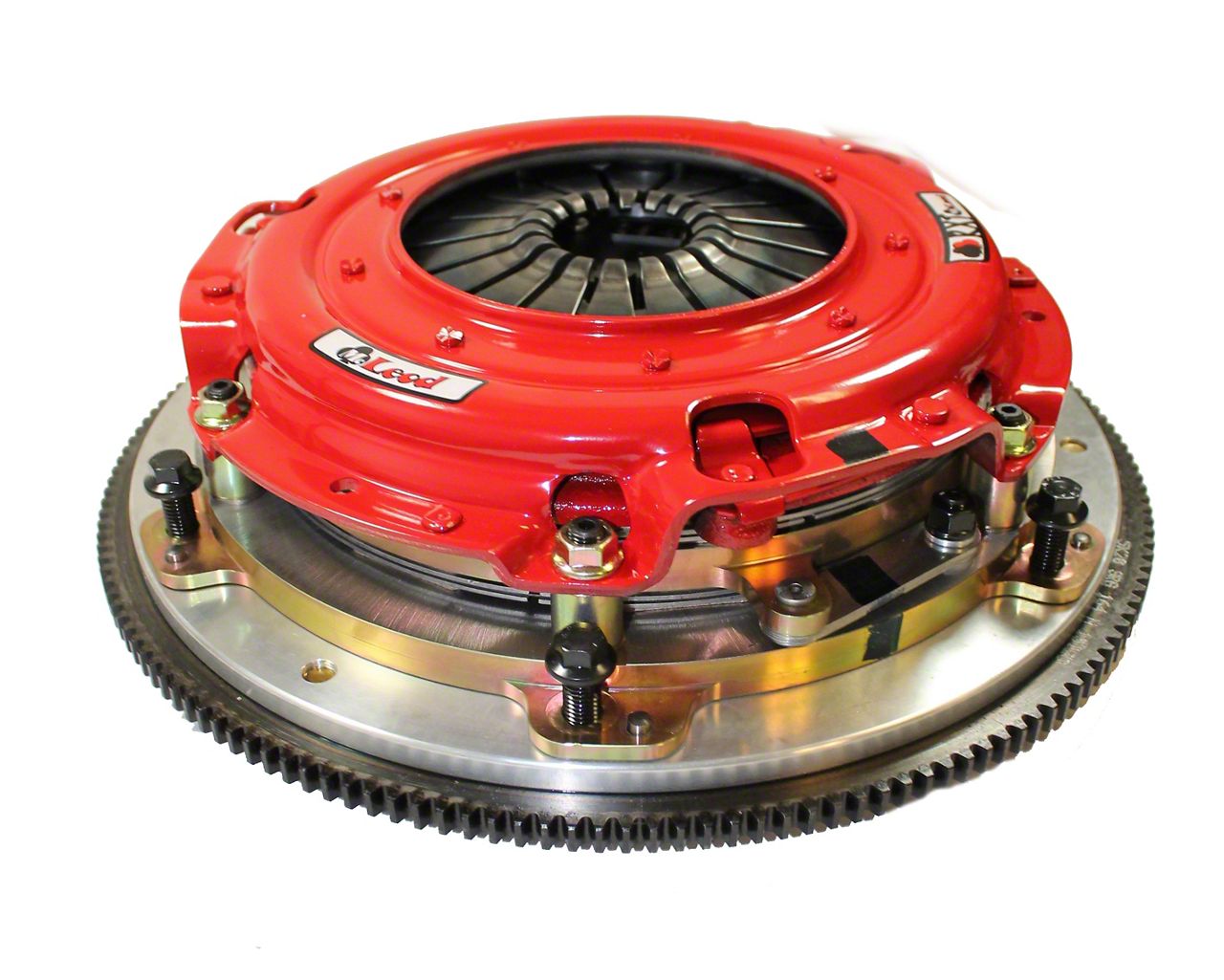 McLeod Challenger RXT Twin Disc 1200HP Ceramic Clutch Kit with Flywheel ...