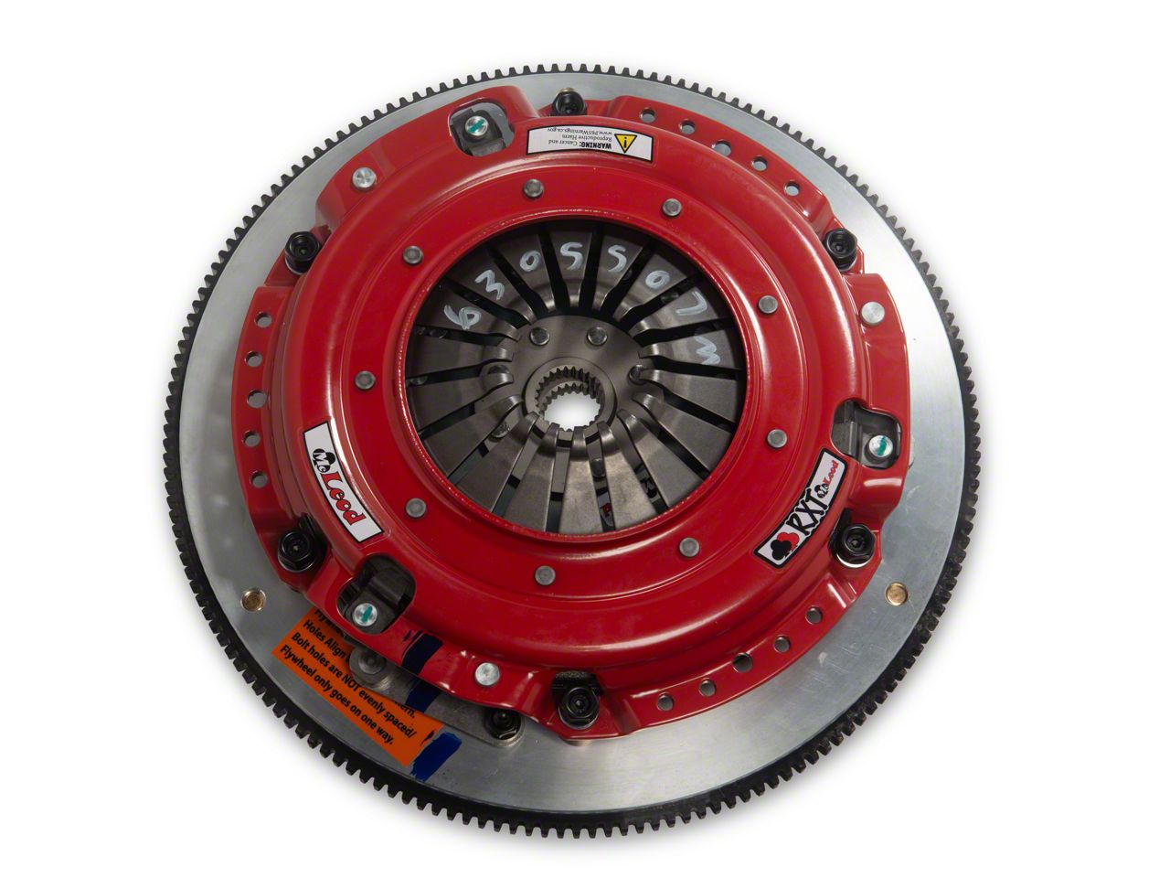 McLeod Corvette RXT Twin Disc 1000HP Ceramic Clutch Kit with 6-Bolt ...