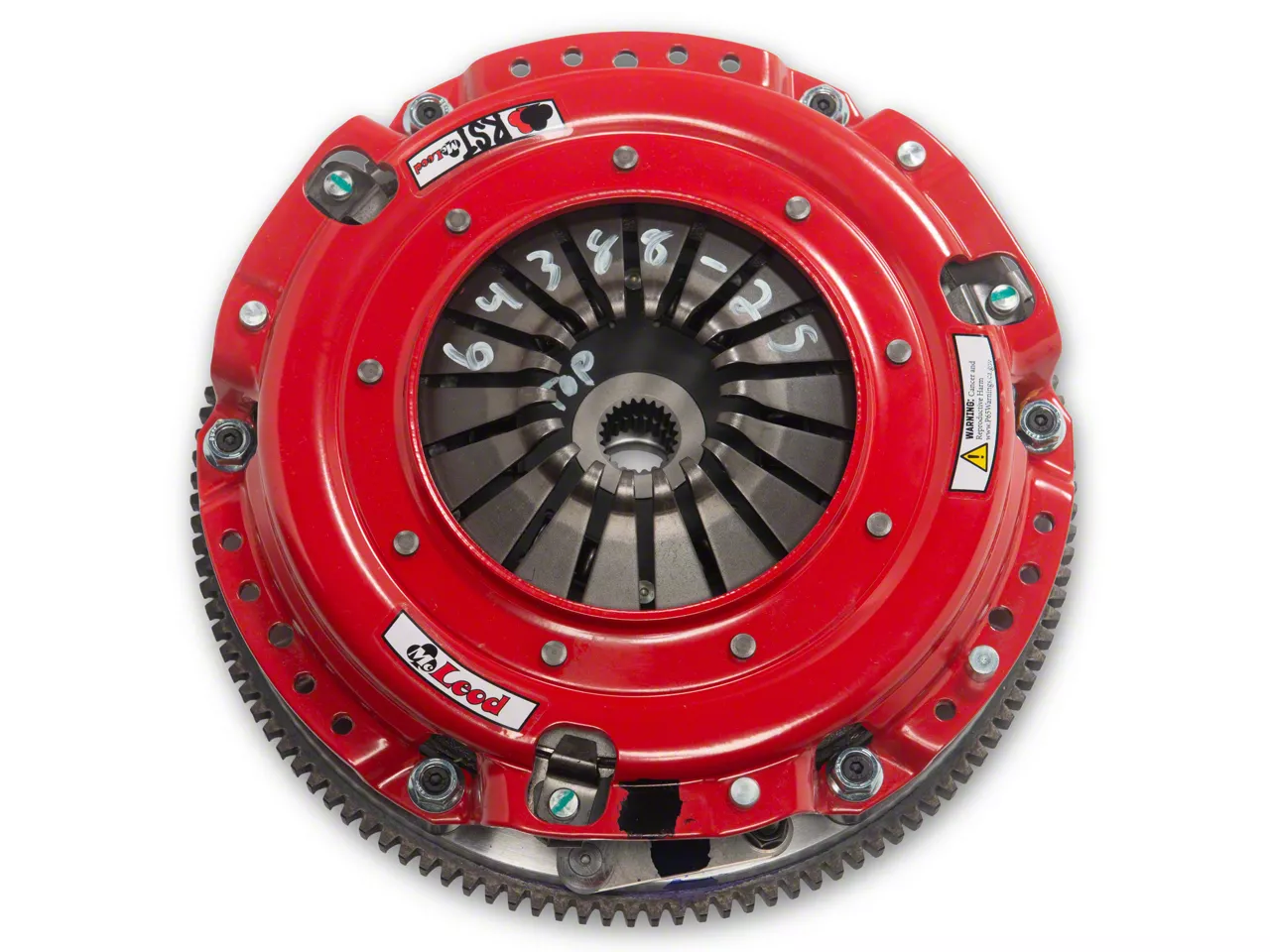 McLeod Mustang RST Twin Disc 800HP Organic Clutch Kit with Steel ...