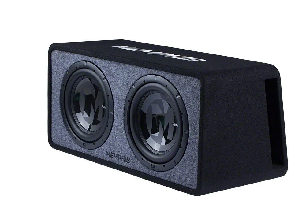 Memphis Audio Camaro PRX Loaded Enclosure with Dual 12-Inch Subwoofers ...