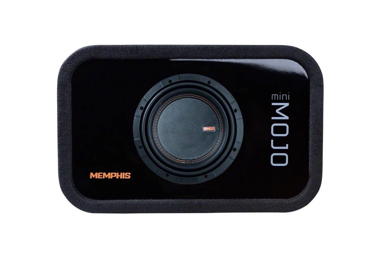 Memphis Audio Challenger MOJO Mini Single 8-Inch Loaded Subwoofer ...
