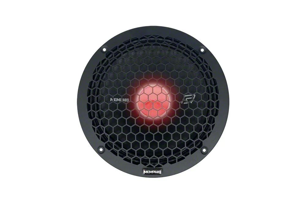 Memphis Audio Challenger SRX Pro 10-Inch Mid Speaker with LED Tweeter; 250-Watt; 4ohm SRXP10V2 ...