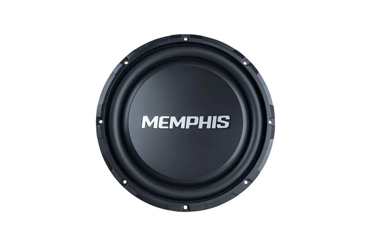 Memphis Audio Mustang SRX 12-Inch Shallow Subwoofer; Single Voice Coil ...