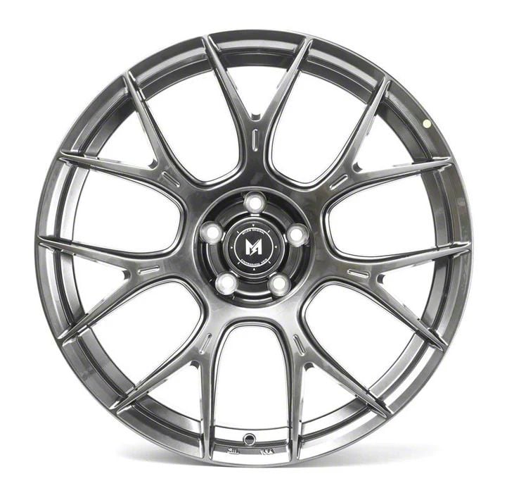 MFlow Racing Mustang MFR1 Hyper Black Wheel; 19x8.5; 35mm Offset ...