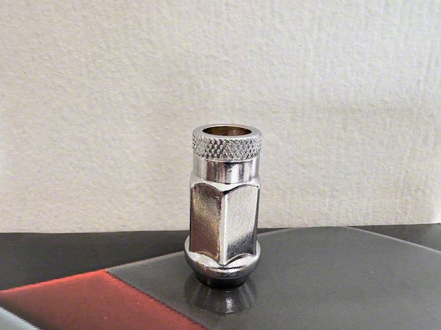 MFlow Racing Corvette Chrome Extended Lug Nut Set with Key; M14x1.5 ...