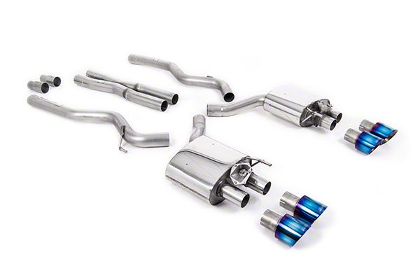 Milltek Mustang ValveSonic Non-Resonated Cat-Back Exhaust System with ...