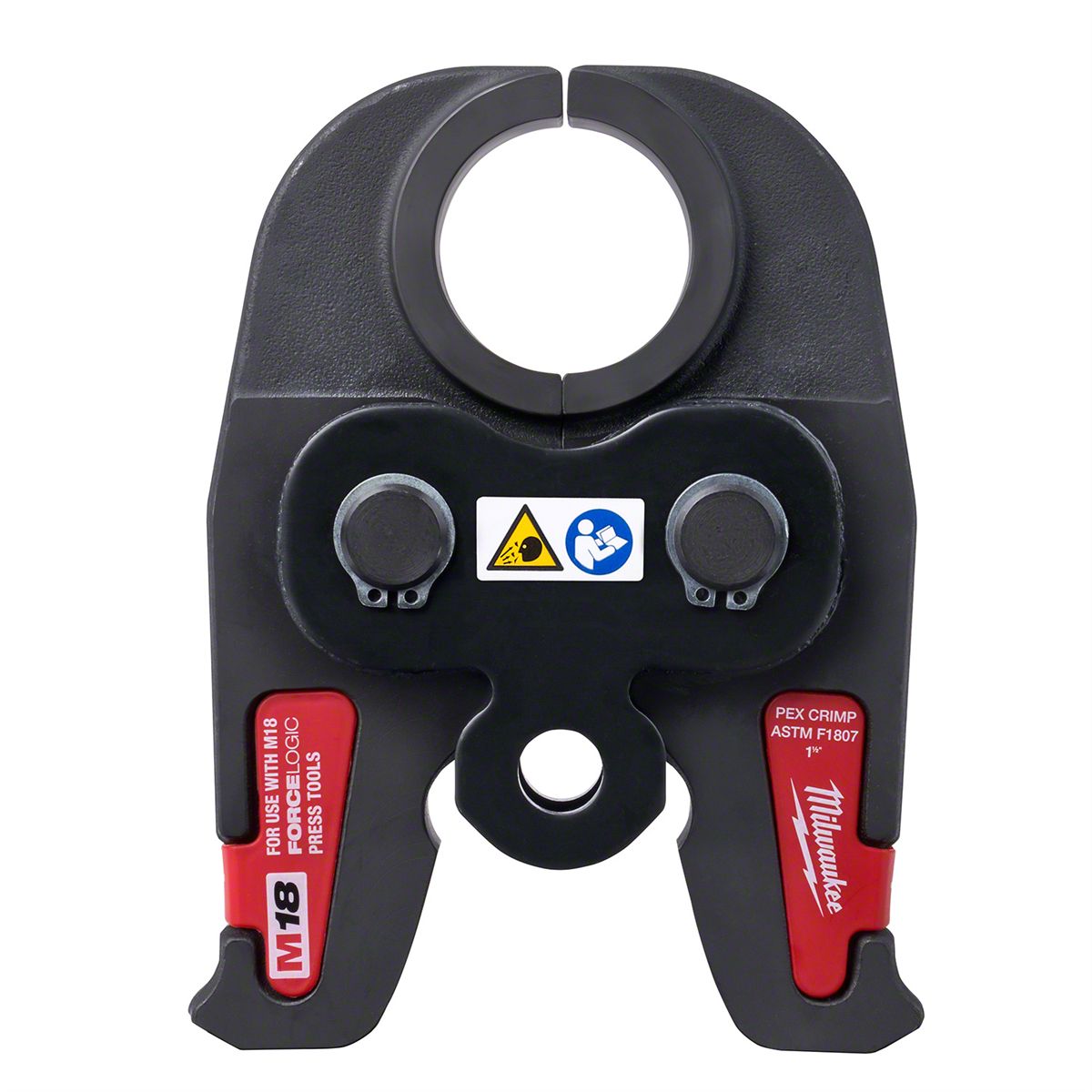 Milwaukee Tool Universal AM 1-1/2-Inch PEX-CRIMP Press Jaw for M18 ...