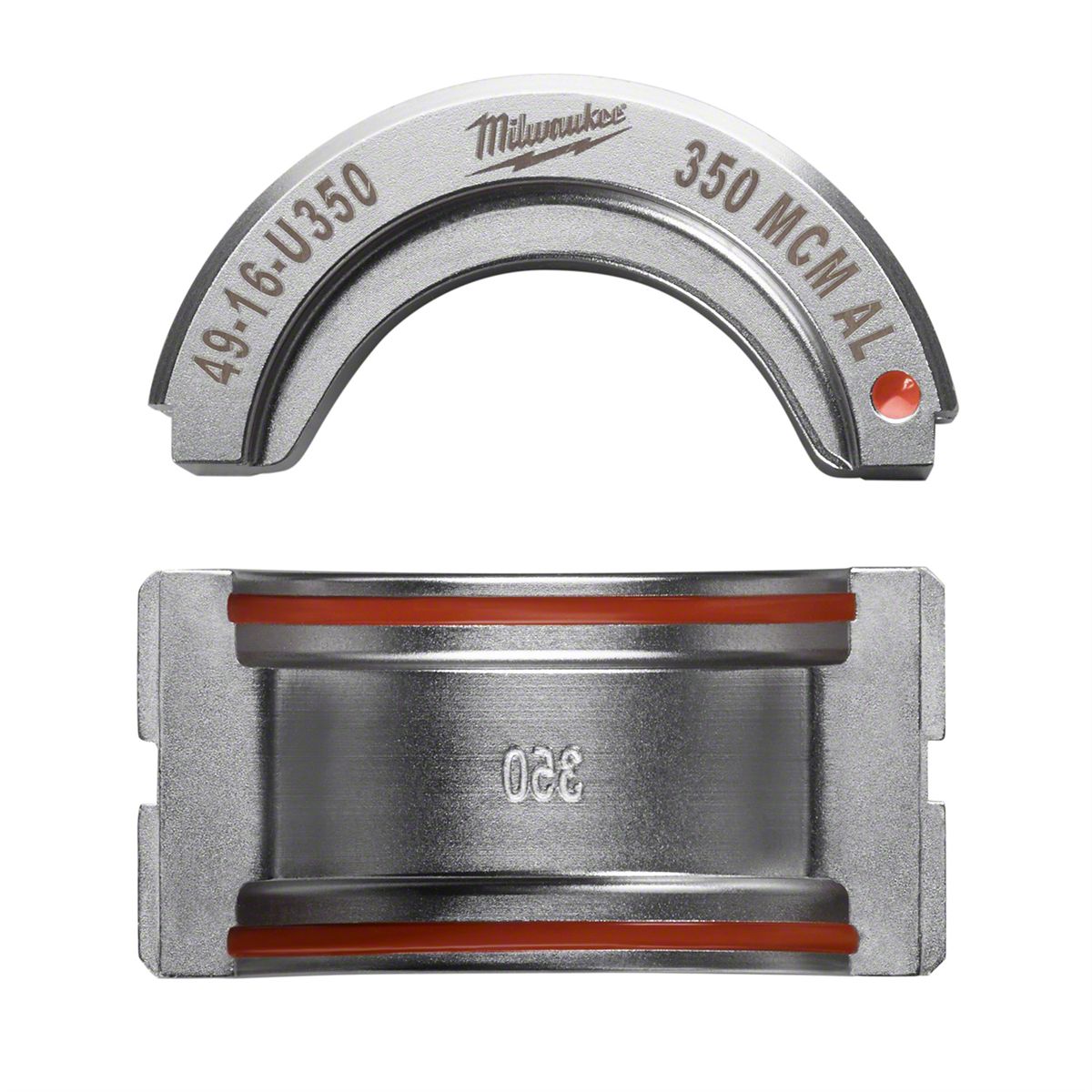 Milwaukee Tool Universal AM Aluminum U-Style Die; 350 MCM 49-16-U350 ...