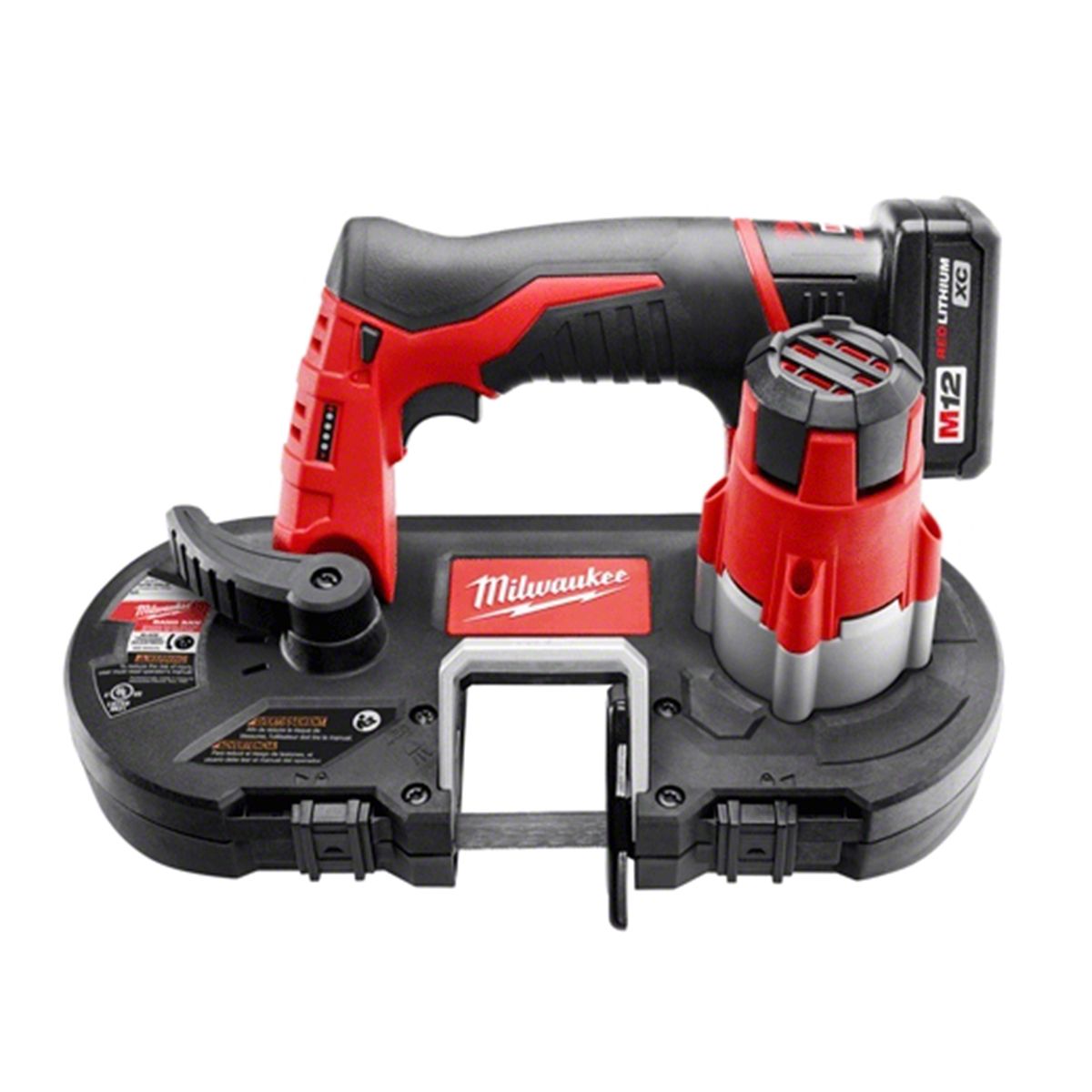 Milwaukee Tool Universal AM M12 Cordless Sub-Compact Band Saw Kit 2429 ...