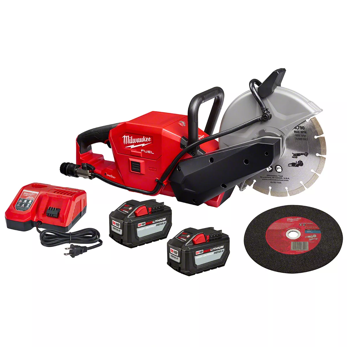 Milwaukee Tool Universal AM M18 FUEL 9-Inch Cut-Off Saw with One Key ...