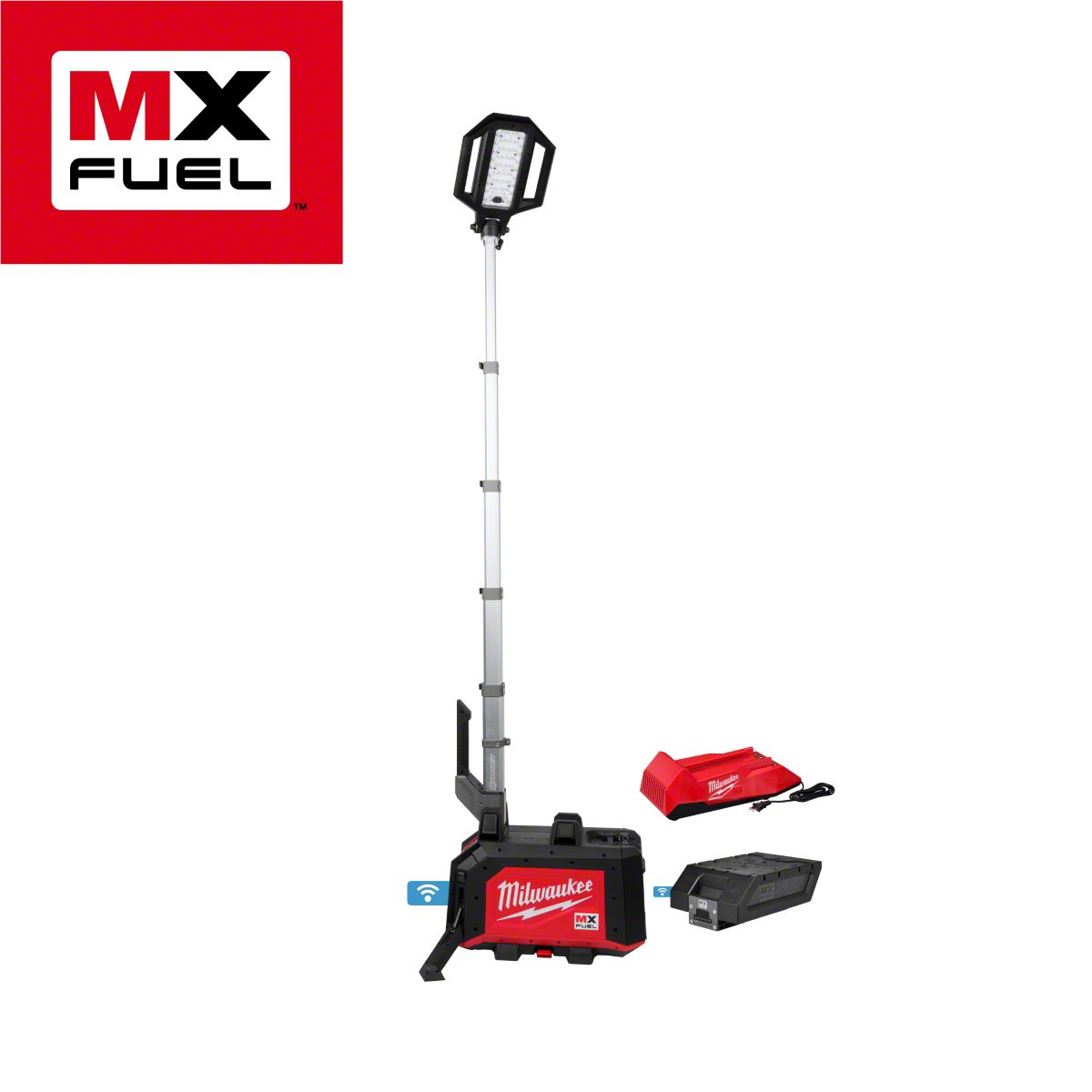 Milwaukee Tool Universal AM Mx FUEL ROCKET Dual Power Compact Tower ...