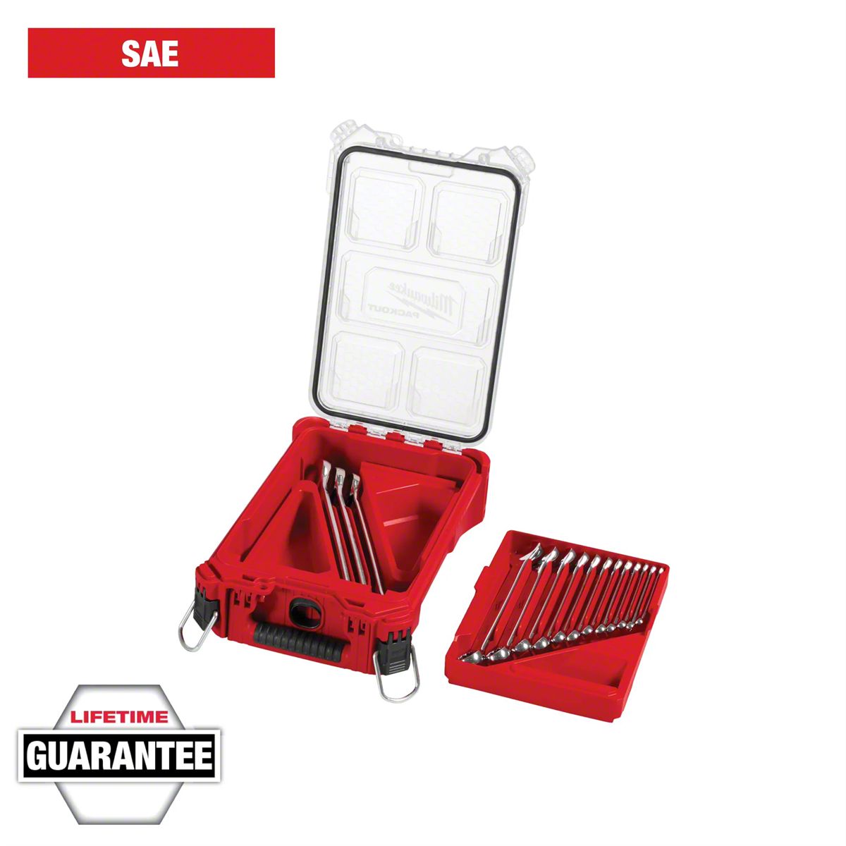Milwaukee Tool Universal AM SAE Combination Wrench Set with PACKOUT ...