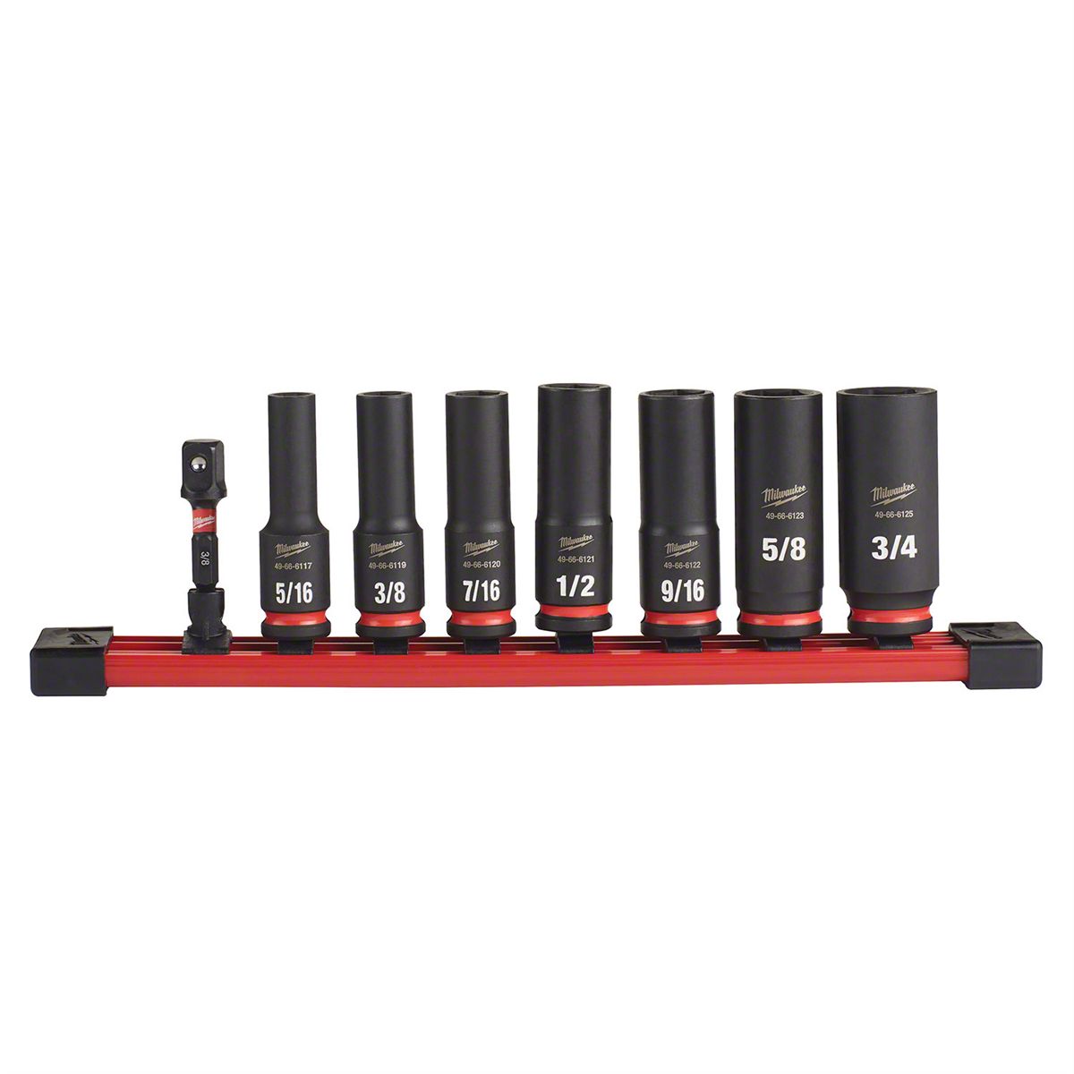 Milwaukee Tool Universal AM SHOCKWAVE Impact Duty 3/8-Inch Drive SAE ...