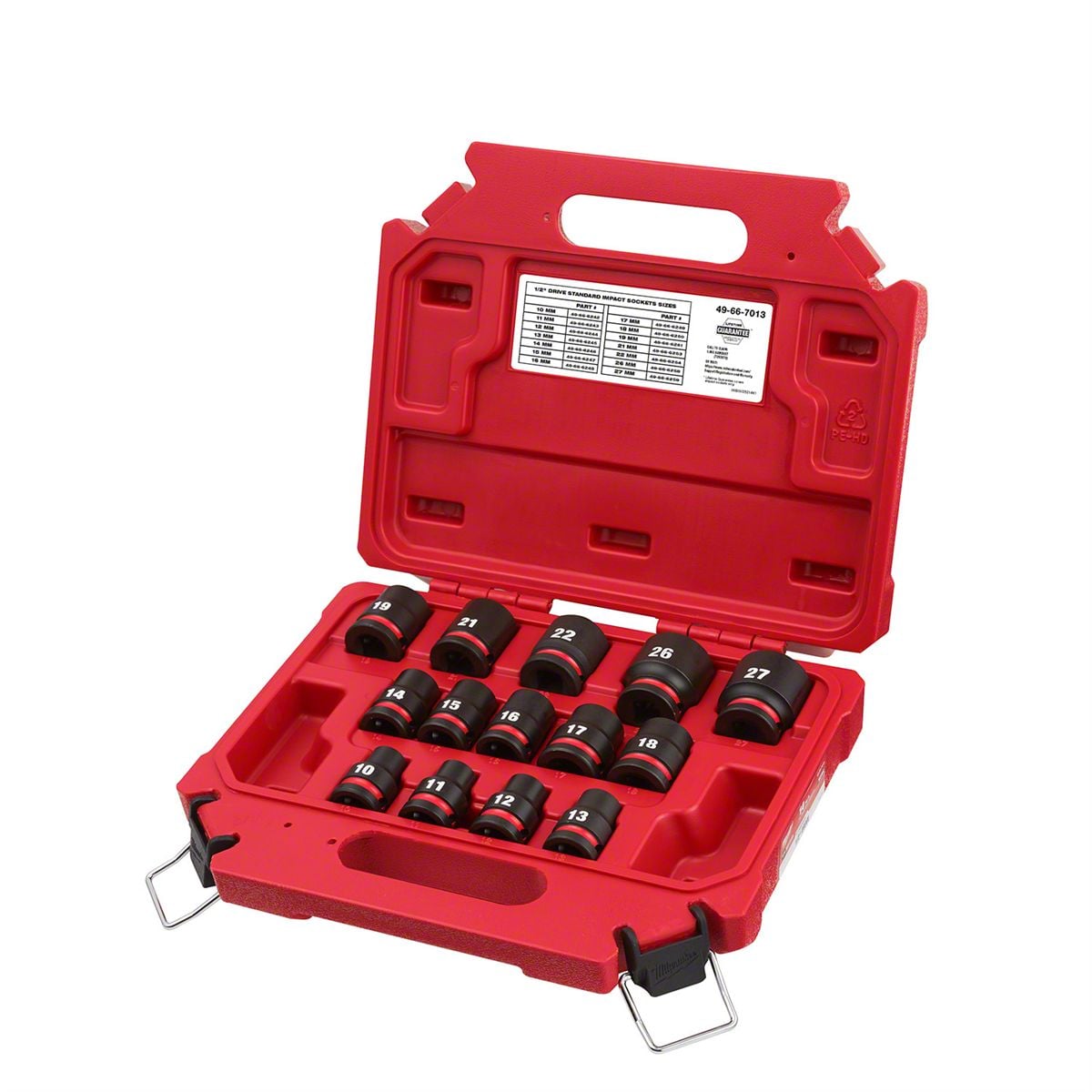 Milwaukee Tool Universal AM SHOCKWAVE Impact Duty 1/2-Inch Drive Metric ...