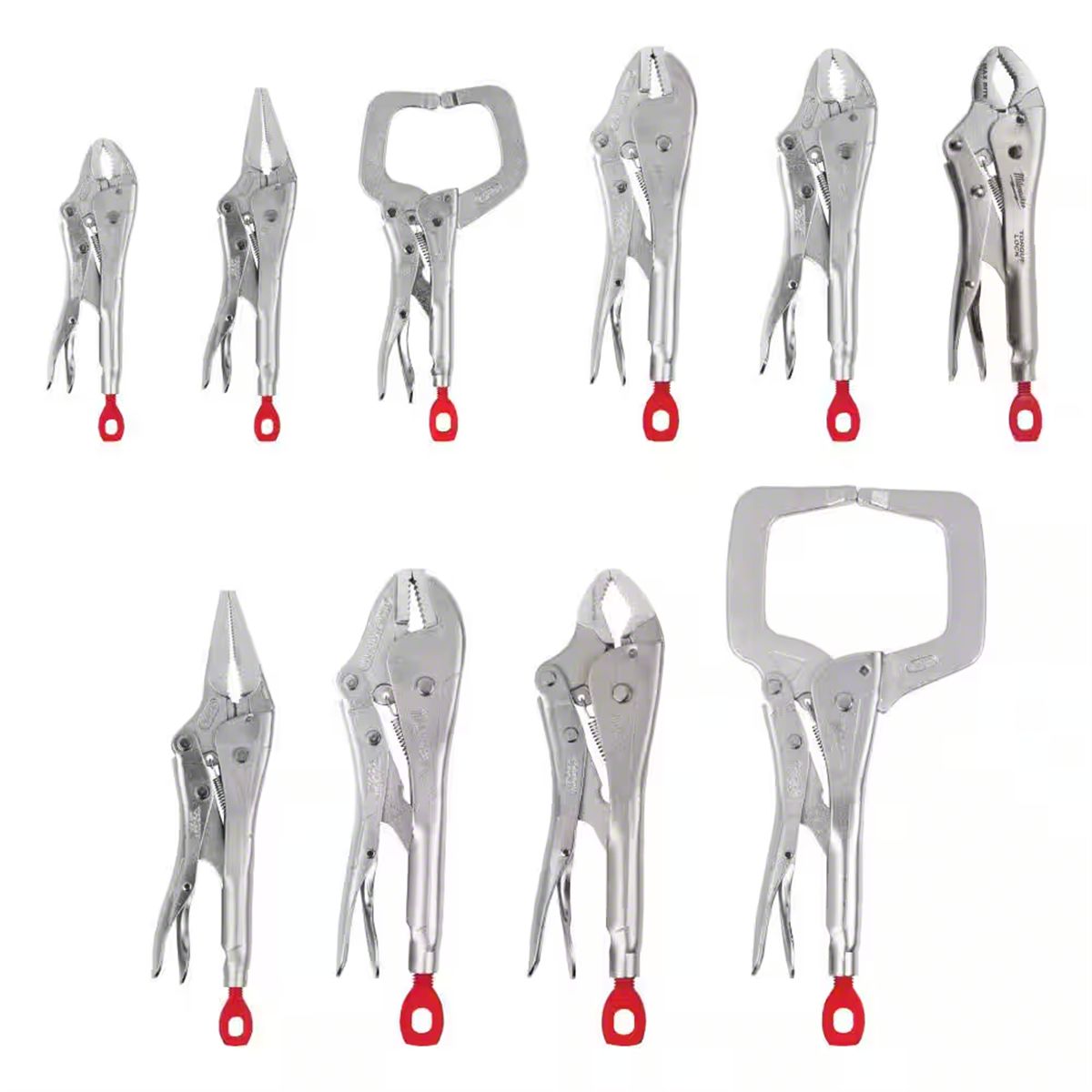 Milwaukee Tool Universal AM TORQUE LOCK Locking Pliers Kit; 10-Piece 48 ...