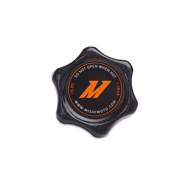 Mishimoto Challenger Radiator Cap; Carbon Fiber; 1.3 Bar; Radiator Cap ...
