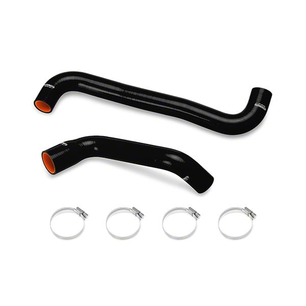 Mishimoto Corvette Silicone Radiator Hose Kit; Black MMHOSE-VET-05BK ...