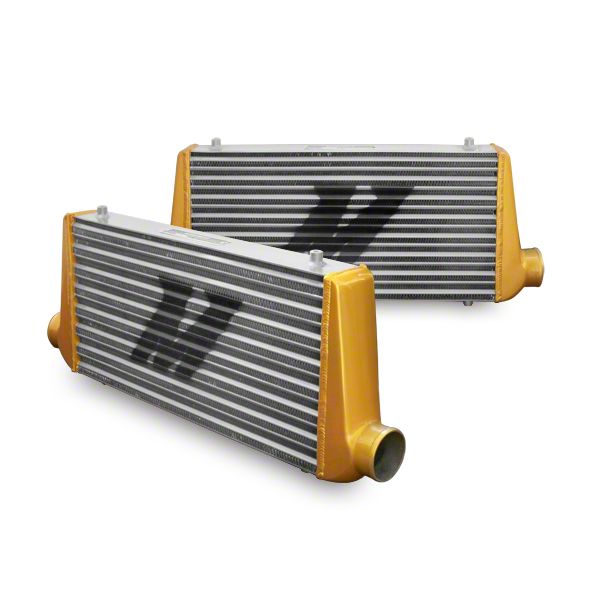 Mishimoto Mustang Universal M Line Intercooler; Natural MMINT-UM ...