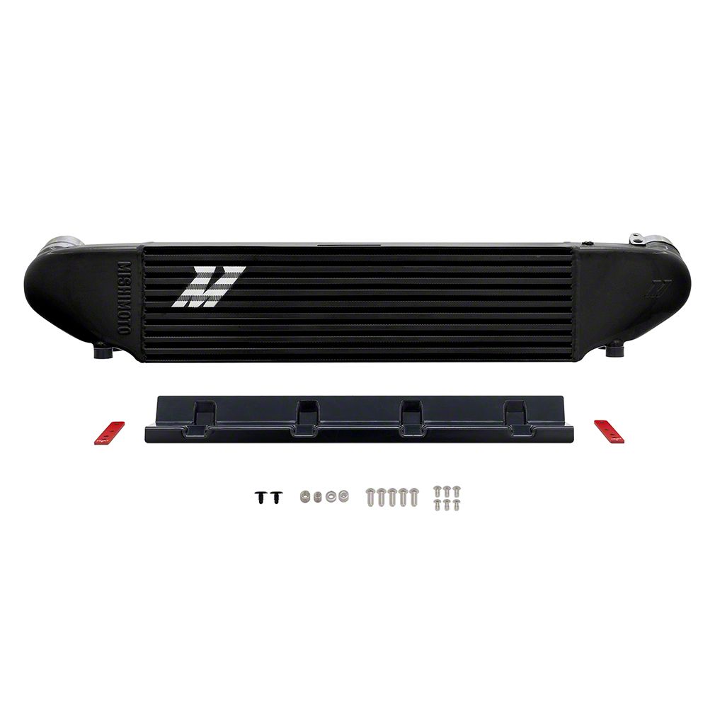 Mishimoto Mustang Performance Intercooler; Black MMINT-MUS4-24BK (24-26 ...