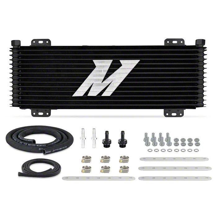 Mishimoto Mustang Universal 13-Row Stacked Plate Transmission Cooler ...