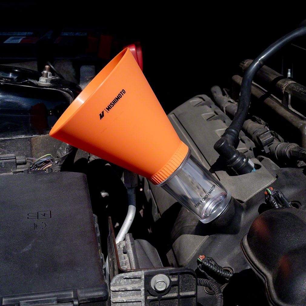 Mishimoto Universal AM Screw On Oil Funnel Full Kit MMTL-SOOF-KIT - Free Shipping