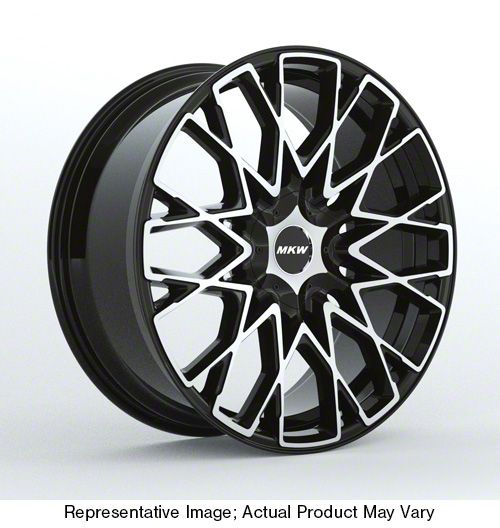 MKW Offroad Camaro M128 Black Tint Wheel; 20x9; 35mm Offset M128-2090512035T (10-15 Camaro ...