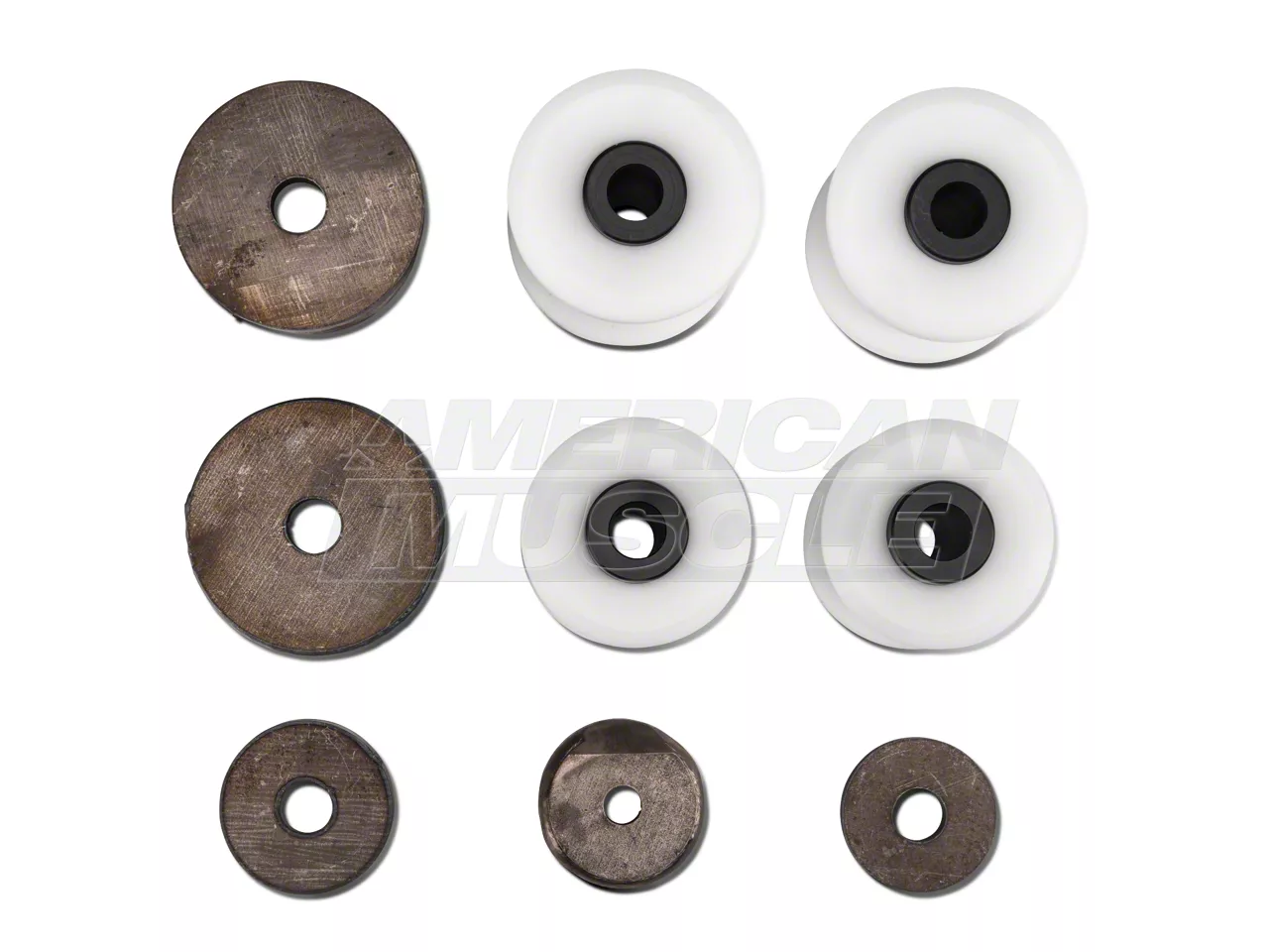 Maximum Motorsports Mustang Delrin Bushings For Rear Lower Control Arms ...