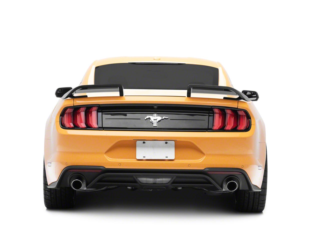 MMD by FOOSE Mustang Split Rear Spoiler; Black 407273-UA (15-23 Mustang ...
