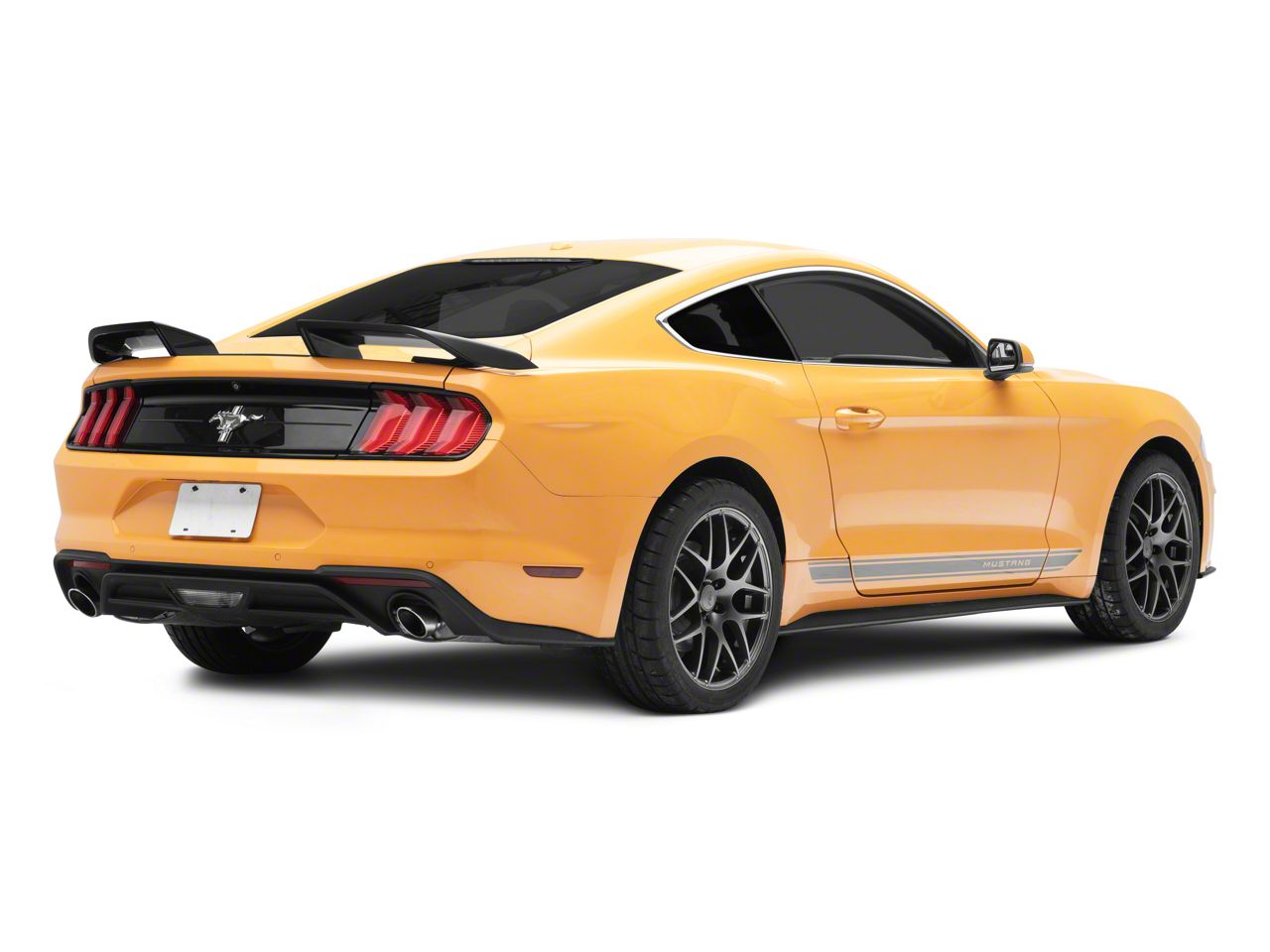 MMD by FOOSE Mustang Split Rear Spoiler; Black 407273-UA (15-23 Mustang ...