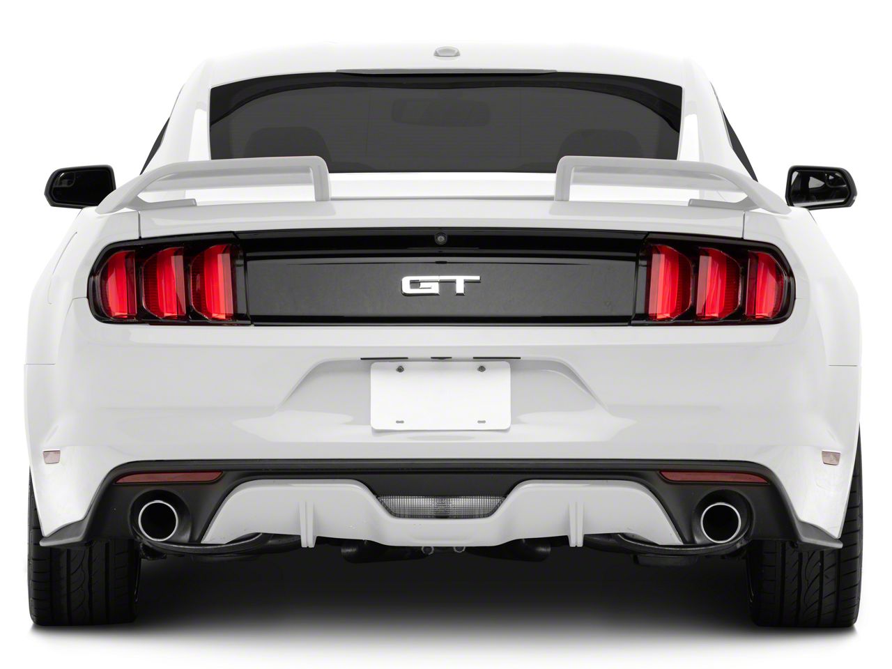 MMD by FOOSE Mustang Split Rear Spoiler; Unpainted 407273-00 (15-23 ...