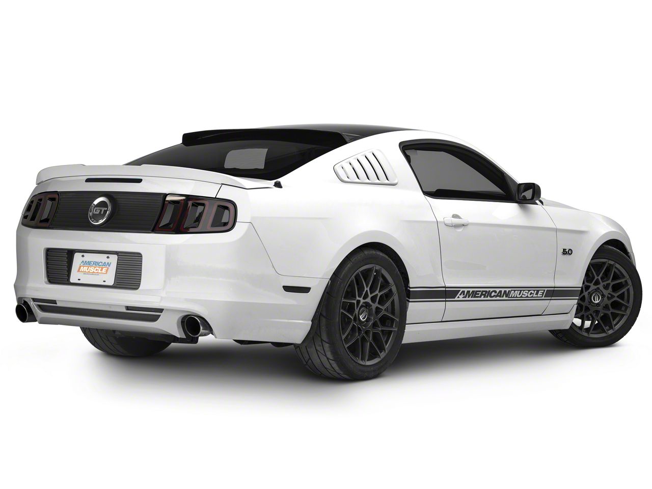MMD Mustang Roof Spoiler; Carbon Fiber 71336-77 (05-14 Mustang Coupe ...
