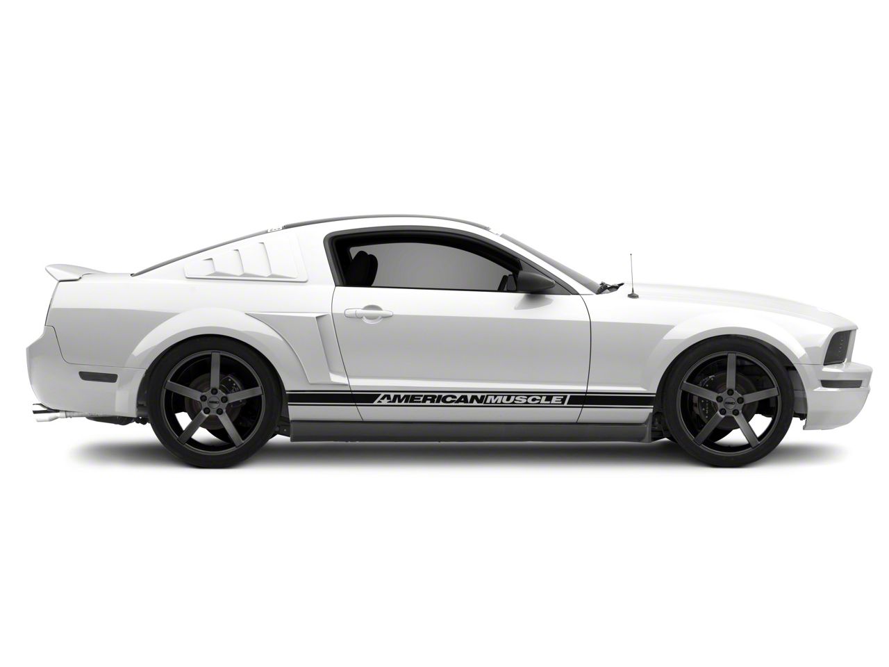MMD Mustang 551C Charcoal Wheel; Rear Only; 20x10; 45mm Offset 100260 ...