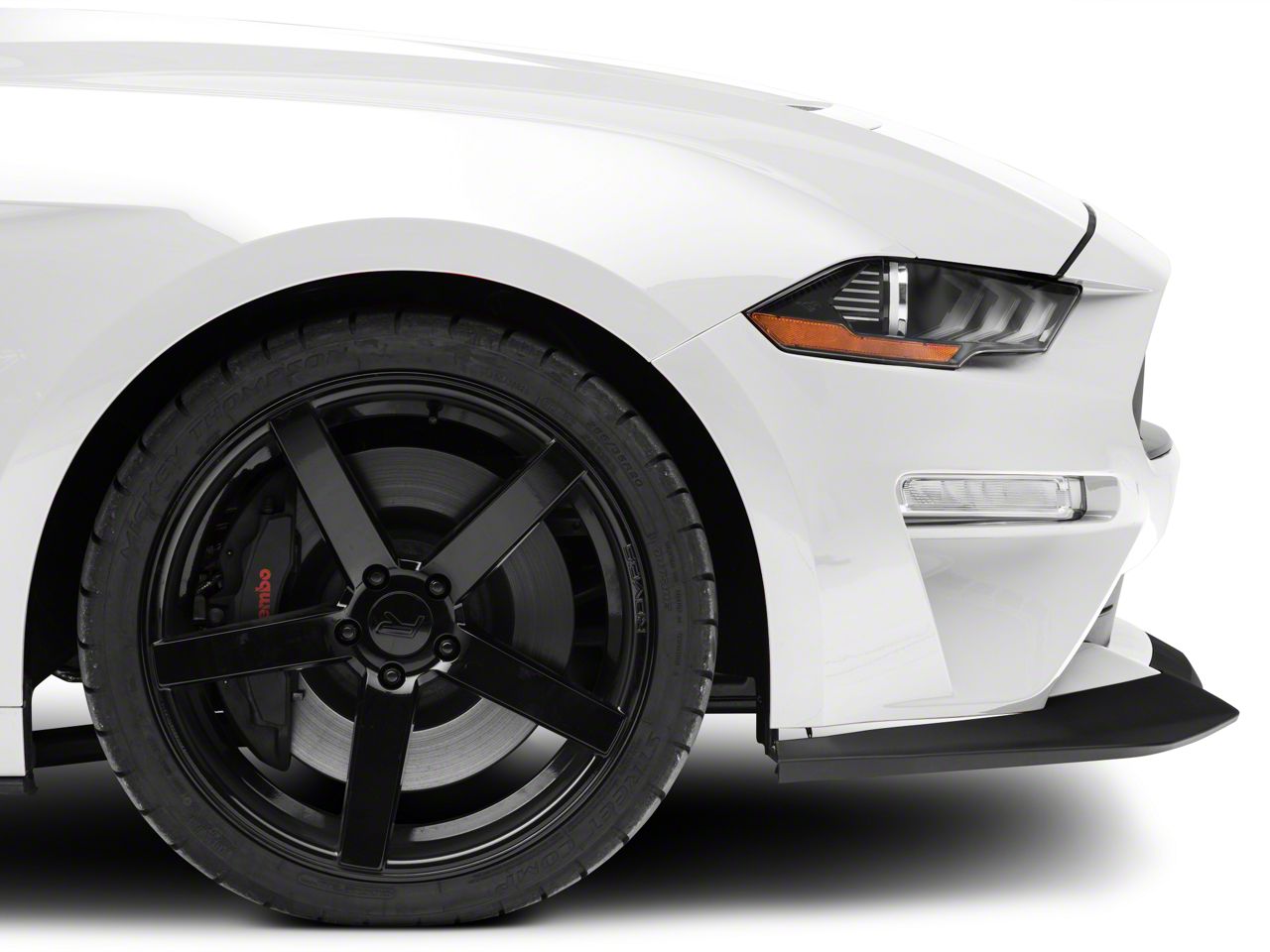 MMD Mustang Chin Spoiler 405874 (18-23 Mustang GT, EcoBoost) - Free ...