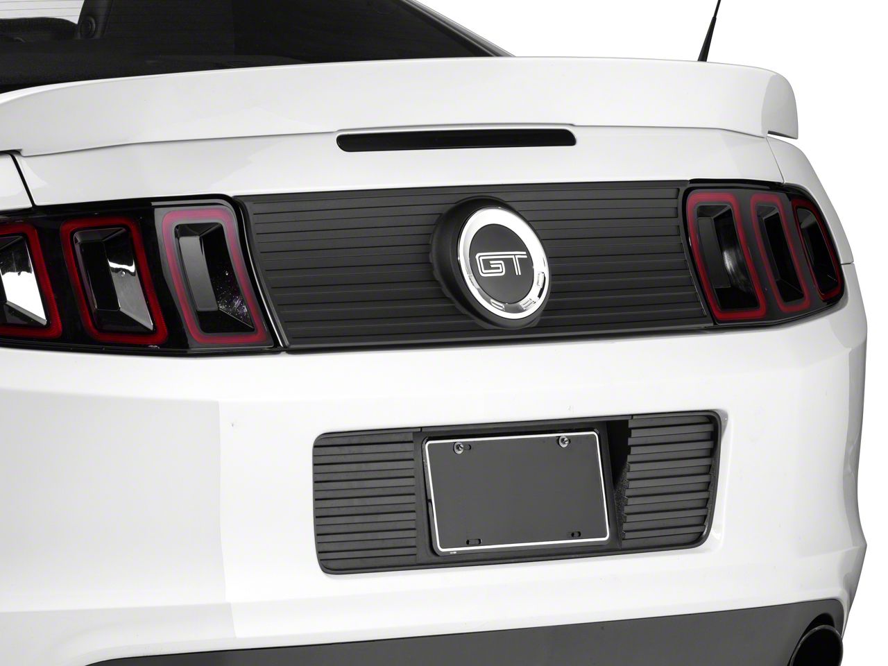 MMD Mustang Decklid Panel; Black 101183 (13-14 Mustang) - Free Shipping