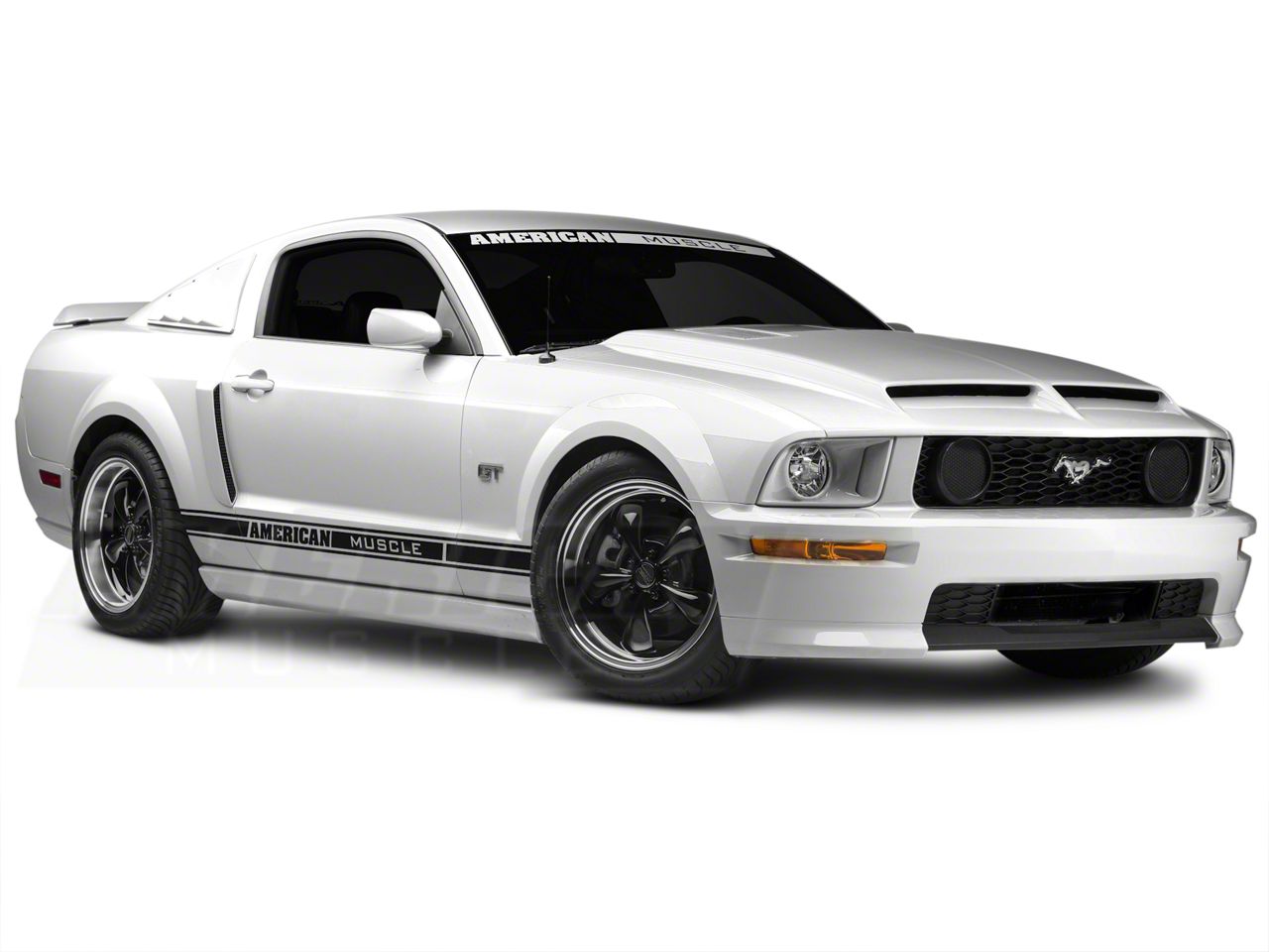 MMD Mustang BOSS 302 Style Fog Light Deletes 41284 (05-09 Mustang GT ...