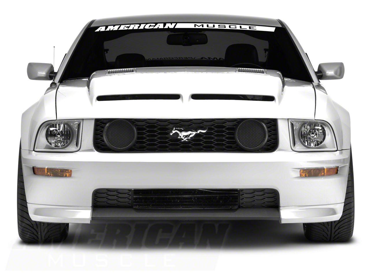 MMD Mustang BOSS 302 Style Fog Light Deletes 41284 (05-09 Mustang GT ...