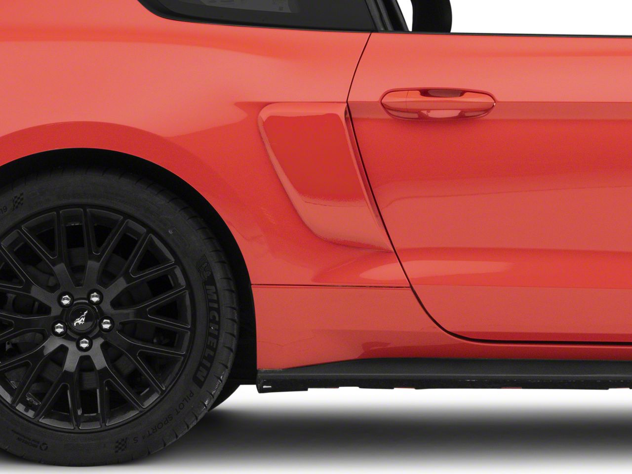 MMD by FOOSE Mustang Classic Side Scoops; Pre-Painted 387387 (15-23 ...
