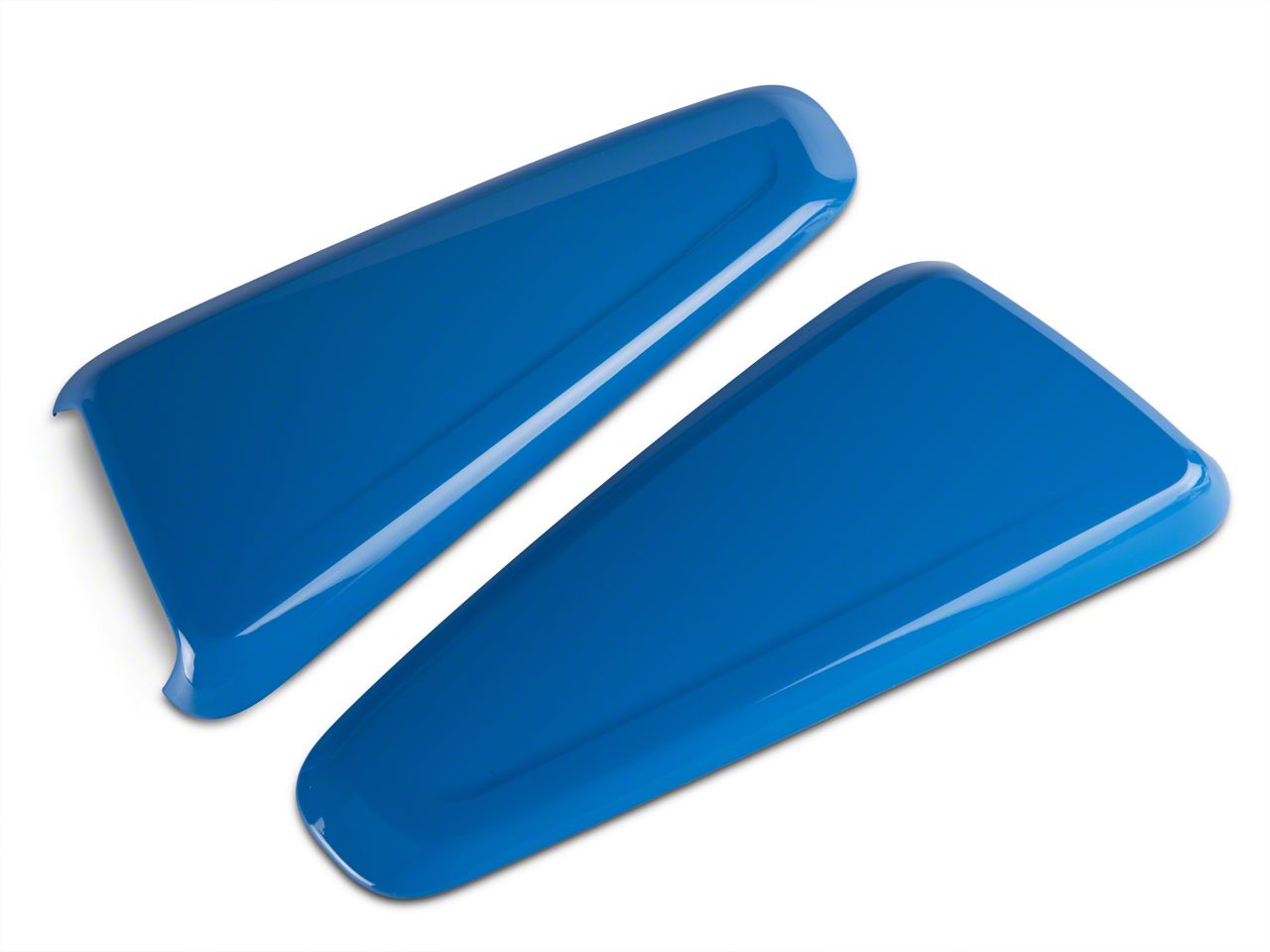 MMD by FOOSE Mustang Quarter Window Scoops; Pre-Painted 387389 (10-14 ...