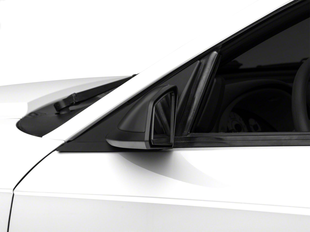 MMD Mustang Side Mirrors; Matte Black 102259-99 (99-04 Mustang) - Free ...