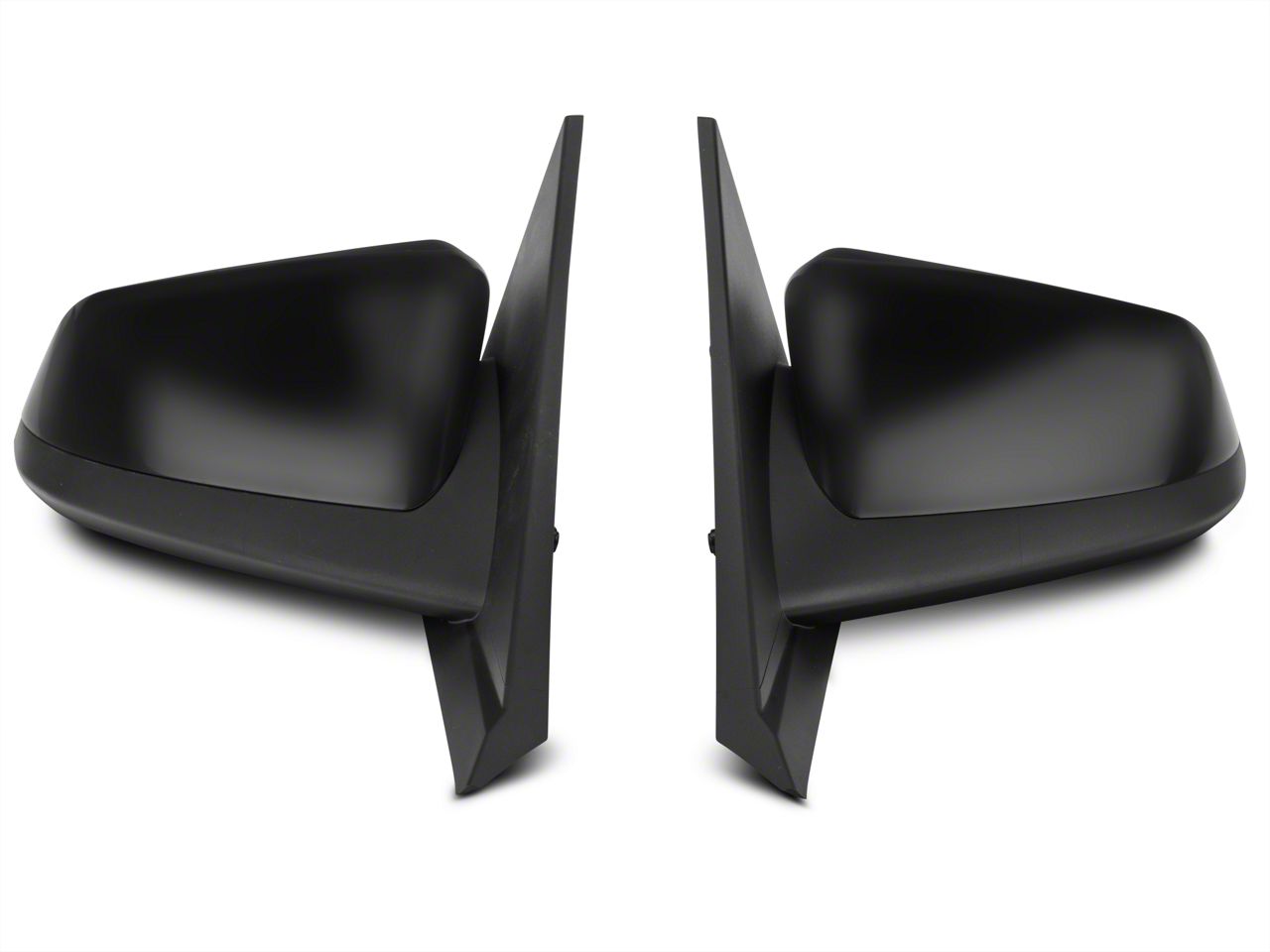 MMD Mustang Side Mirrors; Matte Black 102259-99 (99-04 Mustang) - Free ...